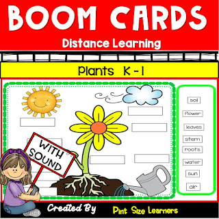 New Boom Cards for Spring - Pint Size Learners