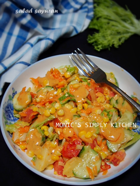 Salad Sayuran - Monic's Simply Kitchen