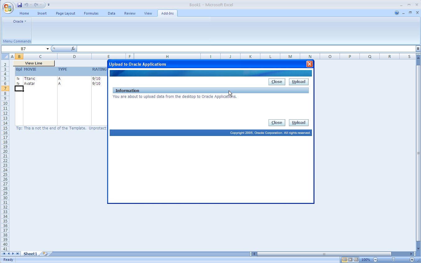 Oracle Applications: Export data from Excel to Table using custom Web ...