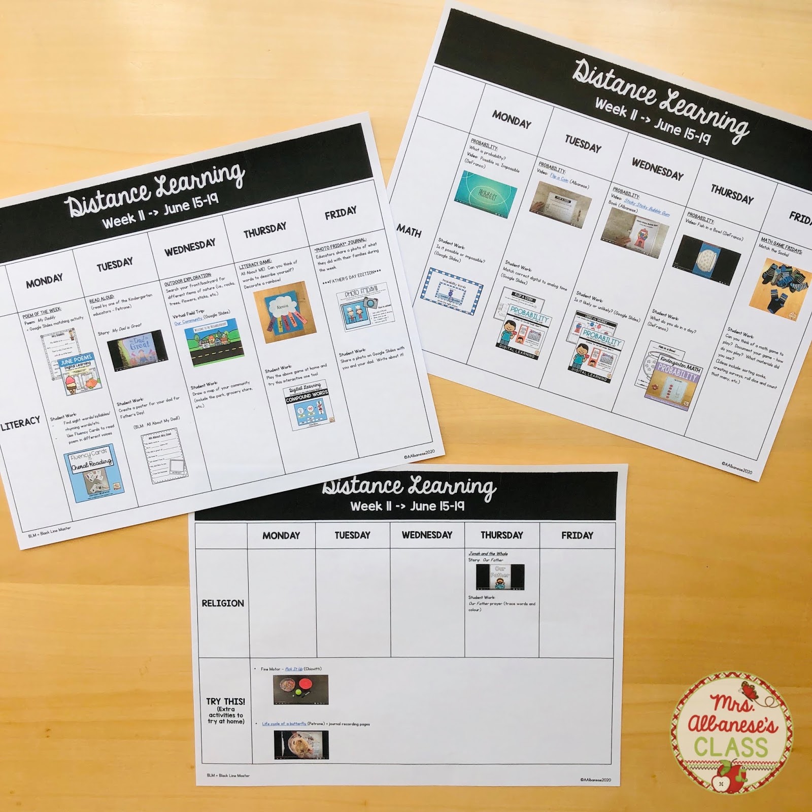 Distance Learning in Kindergarten {as best as possible!} | Mrs ...