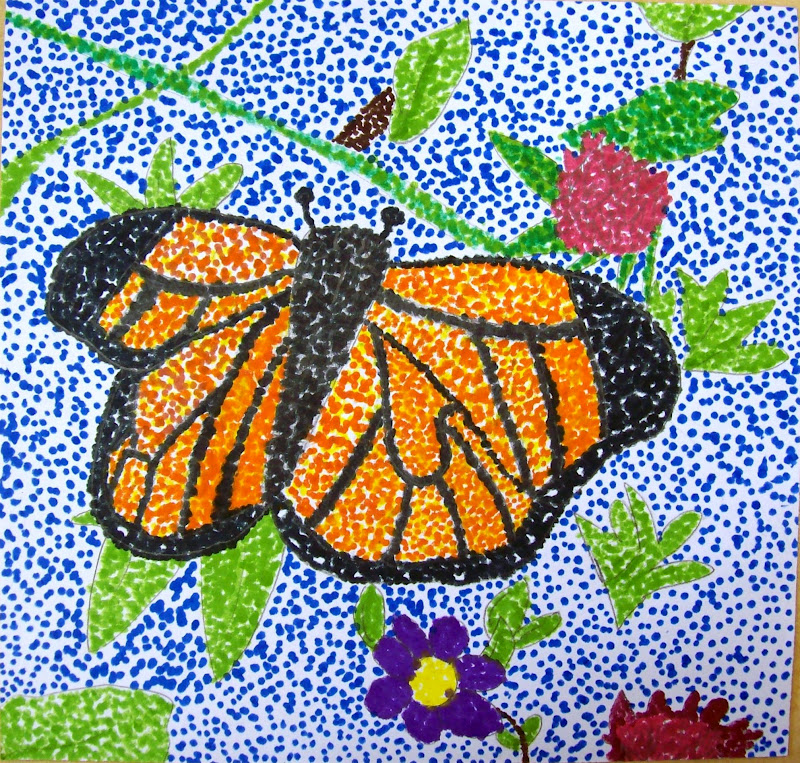 Art at Midway Middle School: The Science of Pointillism