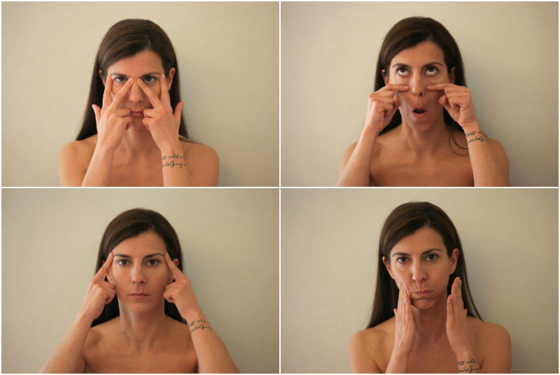 Wardrobe Recycle: Face Yoga @ Flow Center