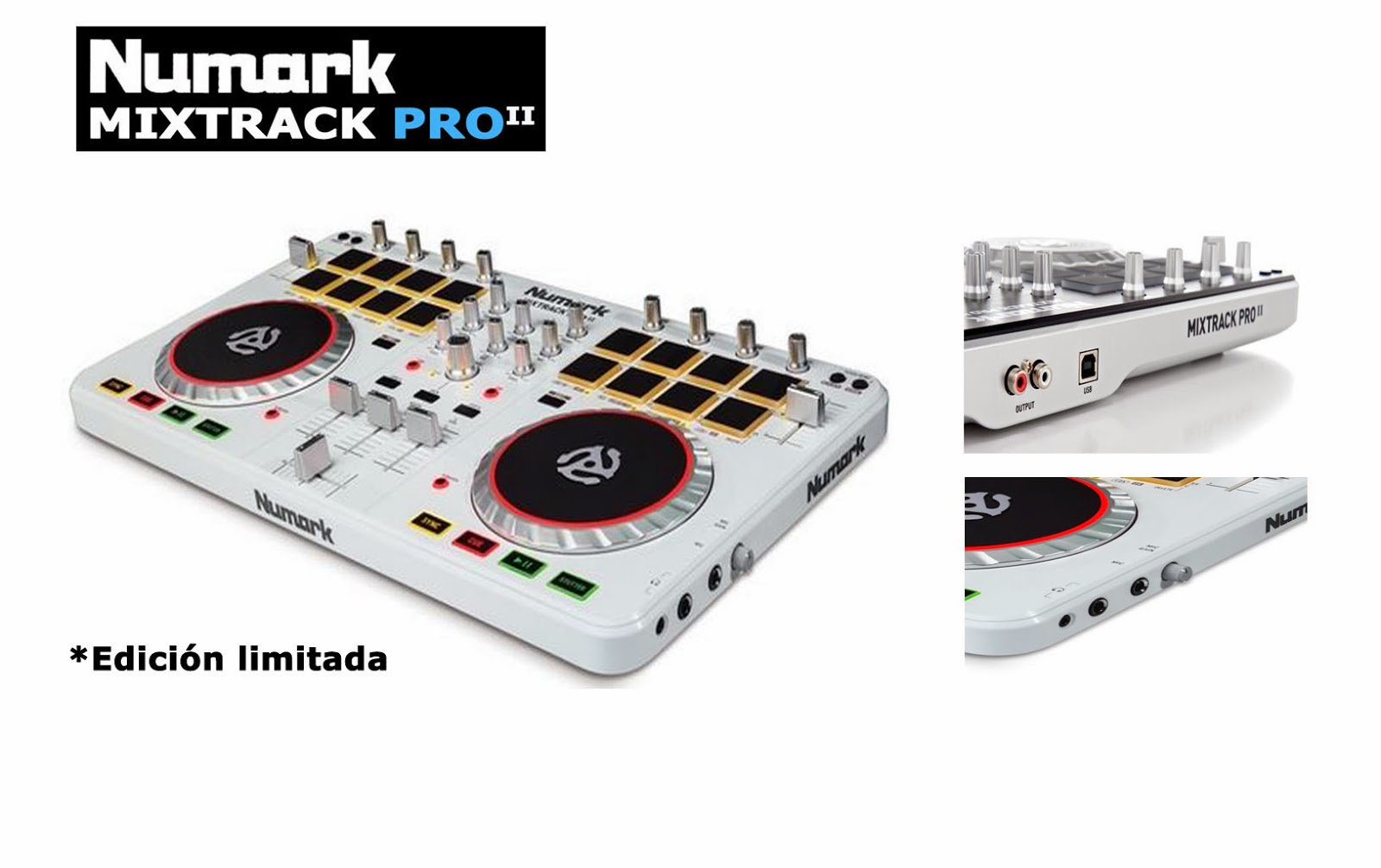 Tienda Dj Malaga: Numark MixTrack Pro 2 (Edición limitada)