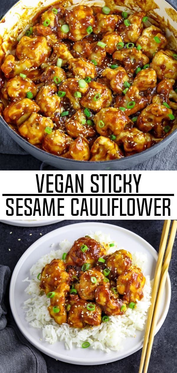 Delicious Sticky Sesame Cauliflower Recipe | Royale Recipes!