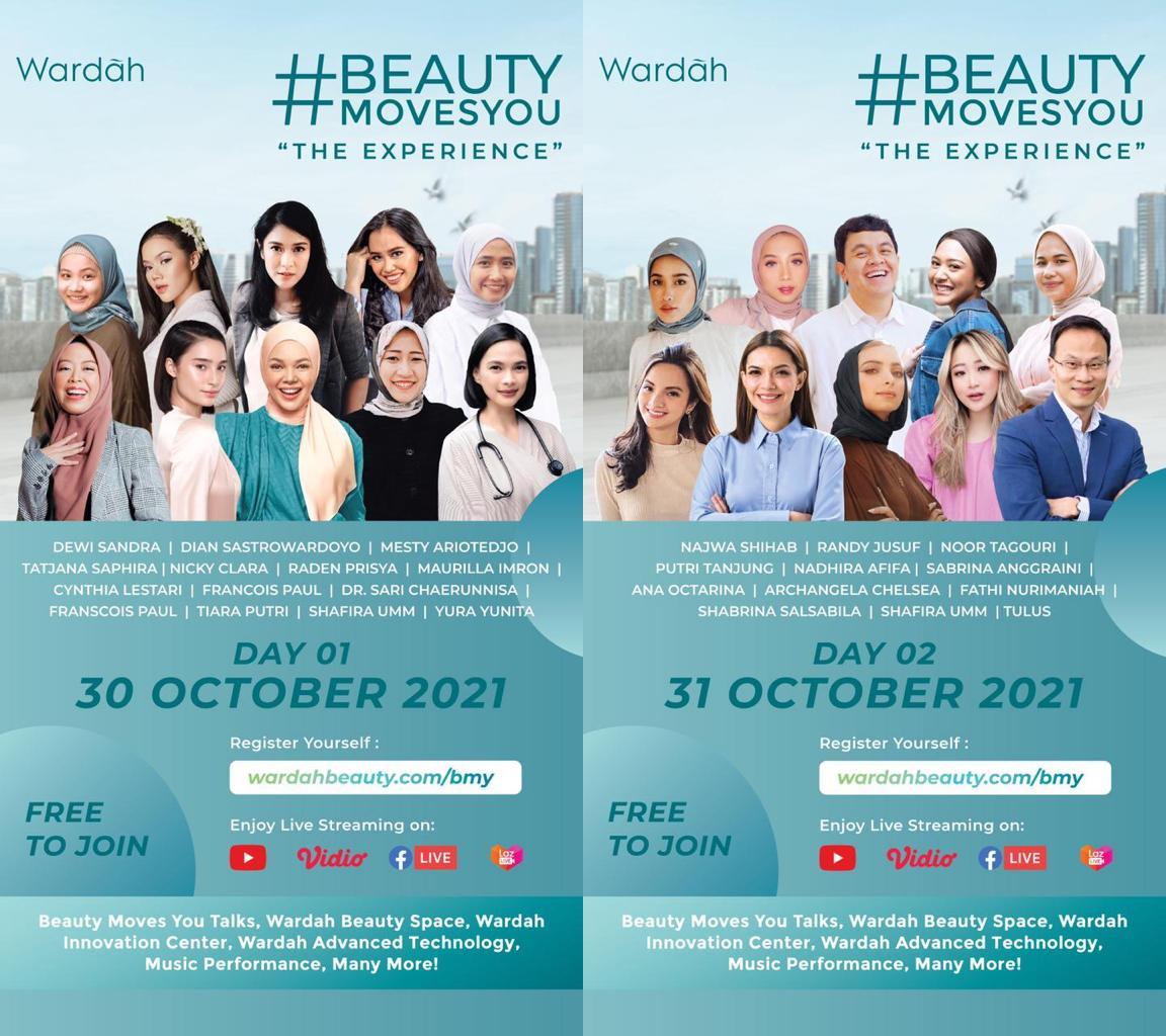 √Wardah Beauty Moves You "The Experience", Ajak Wanita Indonesia ...