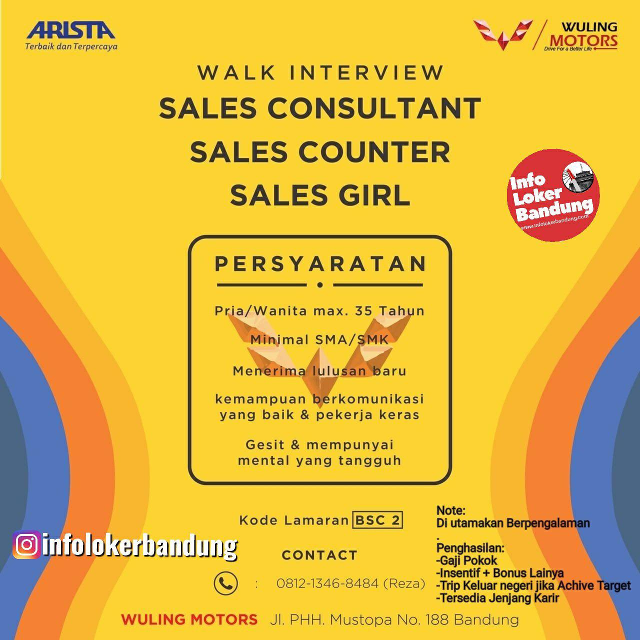 Walk In Interview Wuling Motors Bandung Oktober 2019 - Info Loker ...
