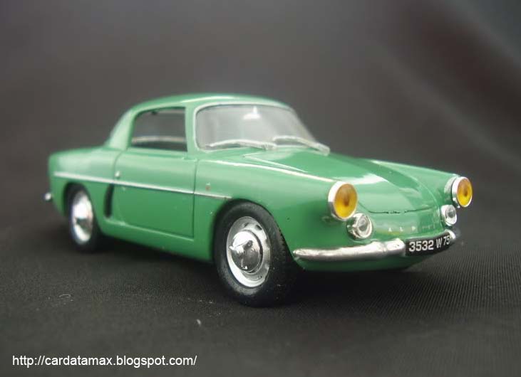 cardatamax-the cars database project forever: Alpine A108 Coupe (1961)