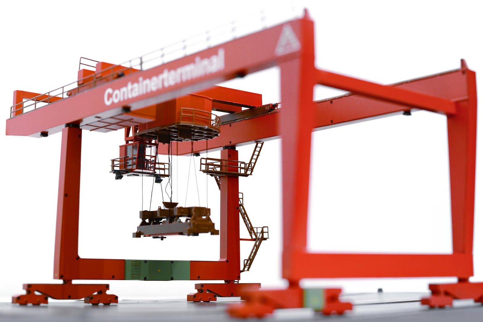 Modelismo Ferroviario escala N...y más cosas: Grúa pórtico para ...