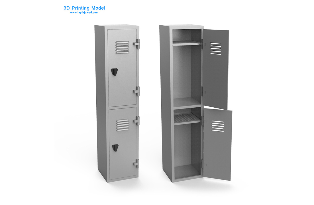 Locker 3D Printing Model | Layth Jawad