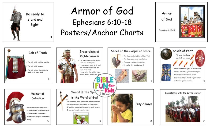 The Whole Armor of God (Christian Soldier) | Bible Fun For Kids