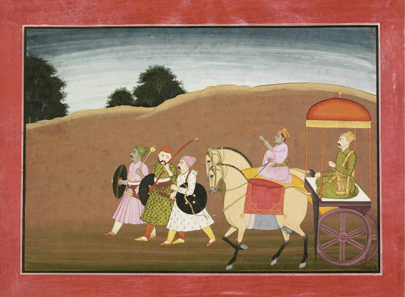 Atelier of india: Fattu and His large Guler Basohli Bhagavata purana
