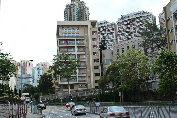 In the Sky: Waterloo Road, Yau Ma Tei to Ho Man Tin, Kowloon HK