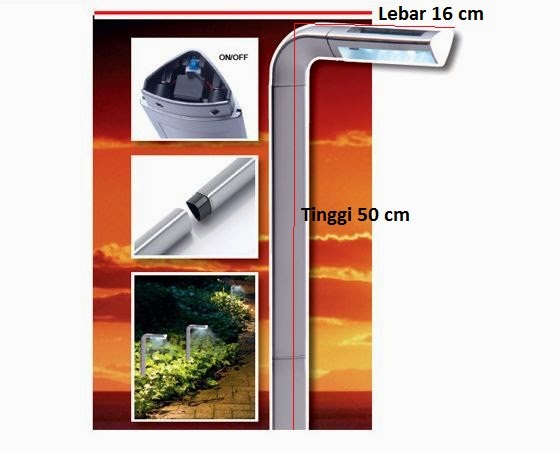 Panel Surya Mini Murah | Sel Surya Mini: Lampu Taman Tenaga Surya PJU ...