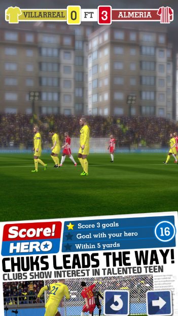 Score Hero the Fun and Creative Football game for Android » ChuksGuide