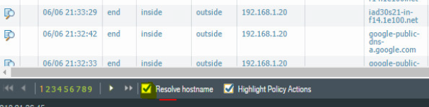 Palo Alto – Monitor Tab – Filter like a pro - WebGUI