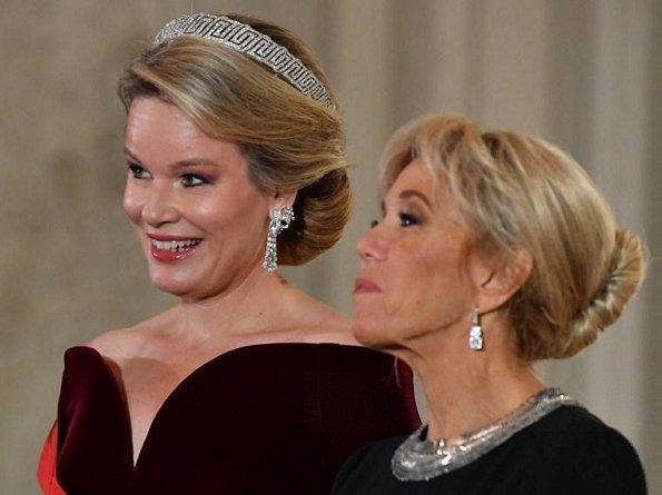 Dinner - State visit of President Emmanuel Macron to Belgium