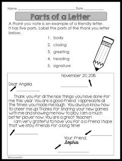 Friendly Thank You Letter Format - Birthday Letter