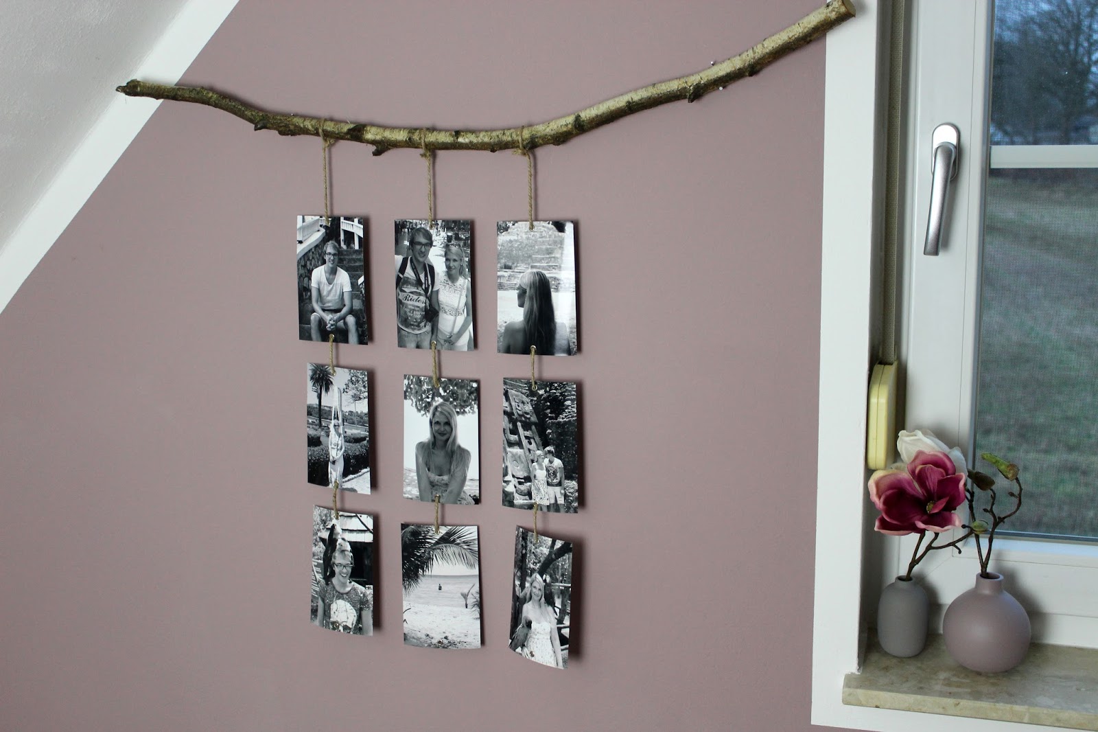 DIY origineller Bilderrahmen ganz einfach selber machen - Fotos an ...