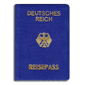 Excalibur - für die Freyheit: Deutsches Reich - Reisepass / Kommentare ...