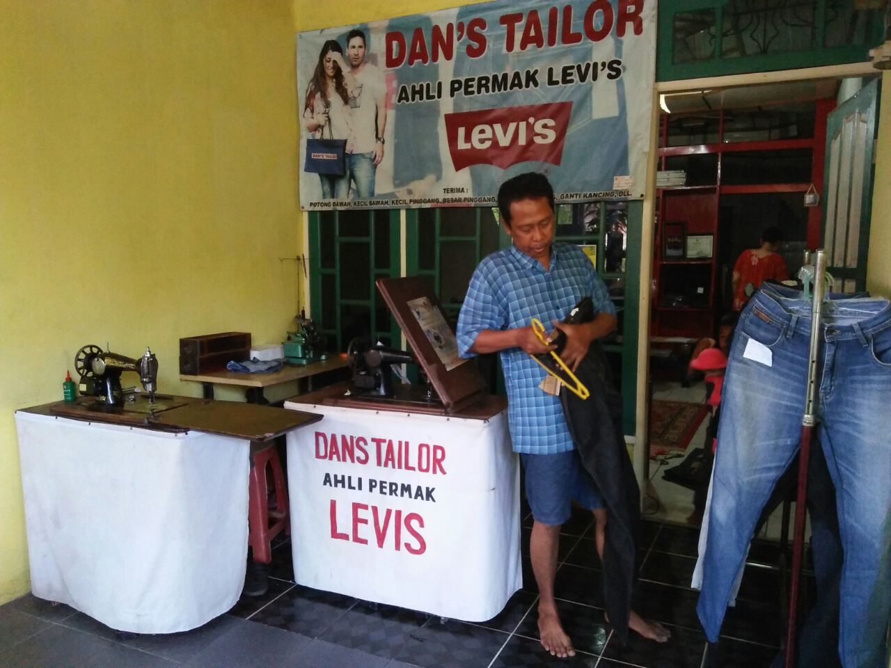 Balikpapan Jeans House - Custom & Vermak: Permak Jeans