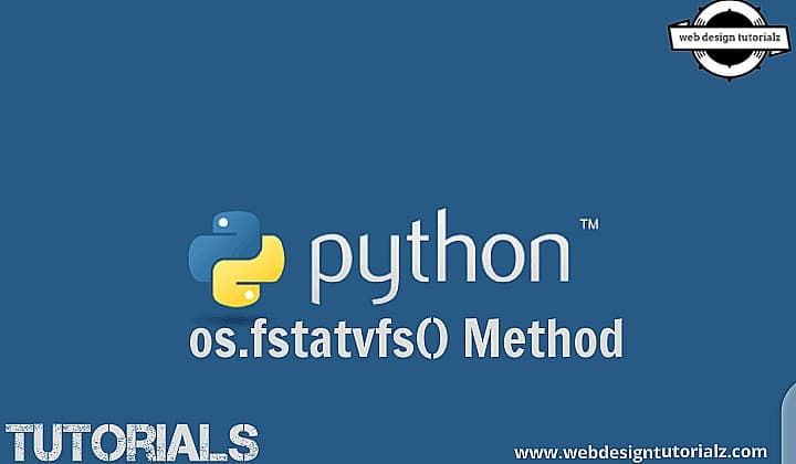 Python os.fstatvfs() Method with example - WebDesignTutorialz