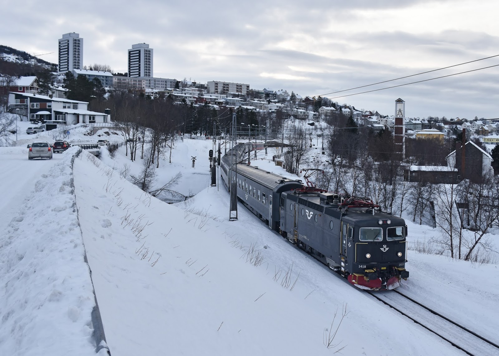 Trains Today: The Arctic Circle - Norway (VY (NSB)) / Sweden (SJ) Trip ...