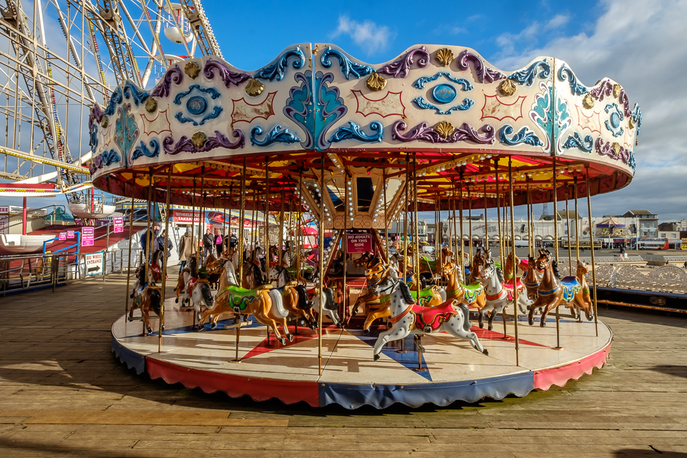 Ann Miles Blog: Blackpool 3. Central Pier