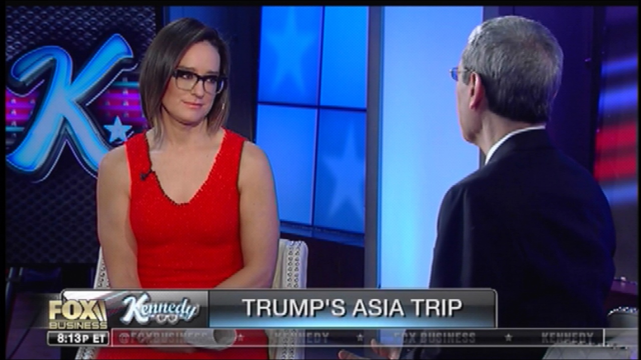 The Babes We Love: Trish Regan and Kennedy - 11/14/17 - Legs and Thighs