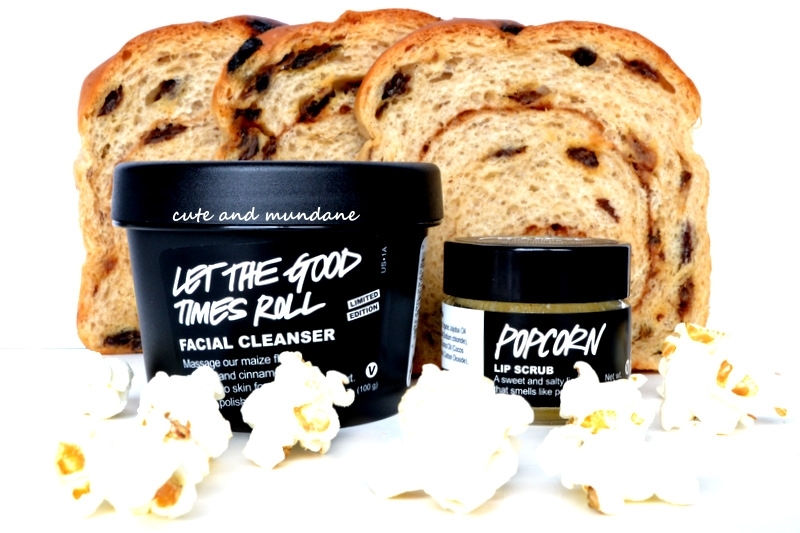 Cute and Mundane: LUSH Popcorn Lip Scrub + LUSH Let the Good Times Roll ...