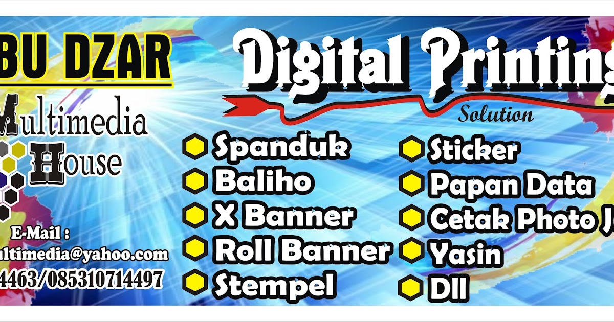 Download Contoh Spanduk Digital Printing.cdr - KARYAKU