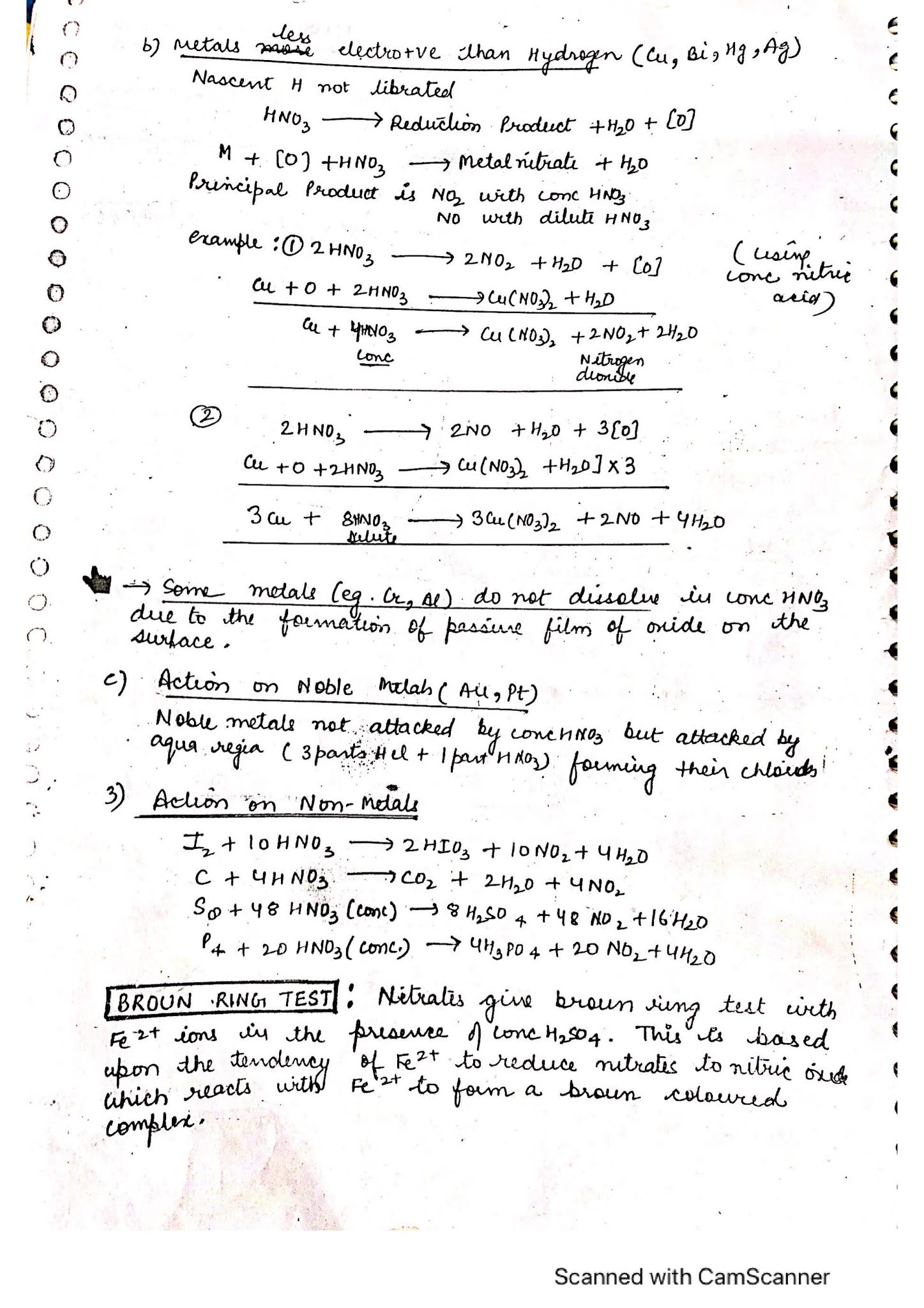 Chemistry Chapter 7- The P-Block Elements Part-1 Class 12 Handwritten ...