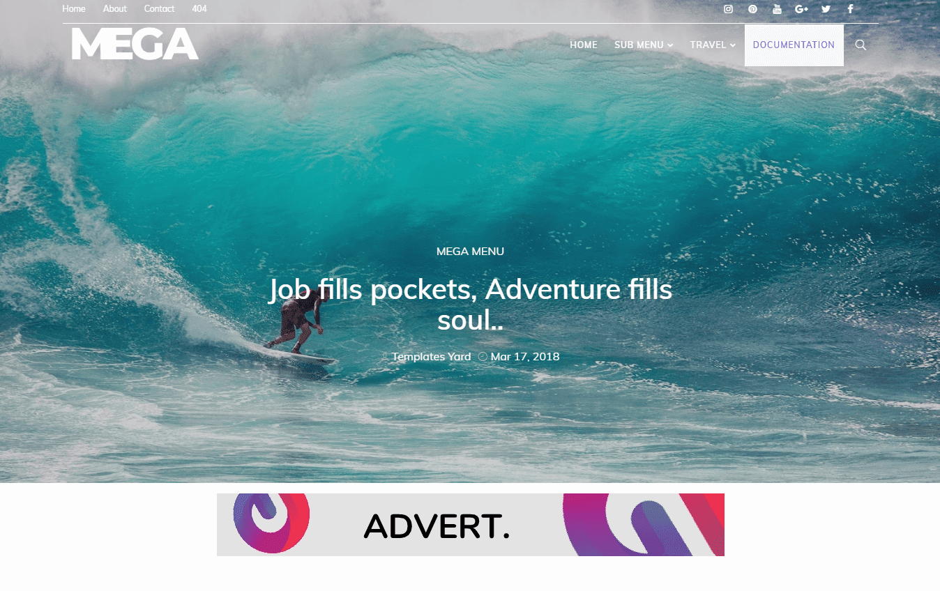 How To Setup Mega Blogger Template