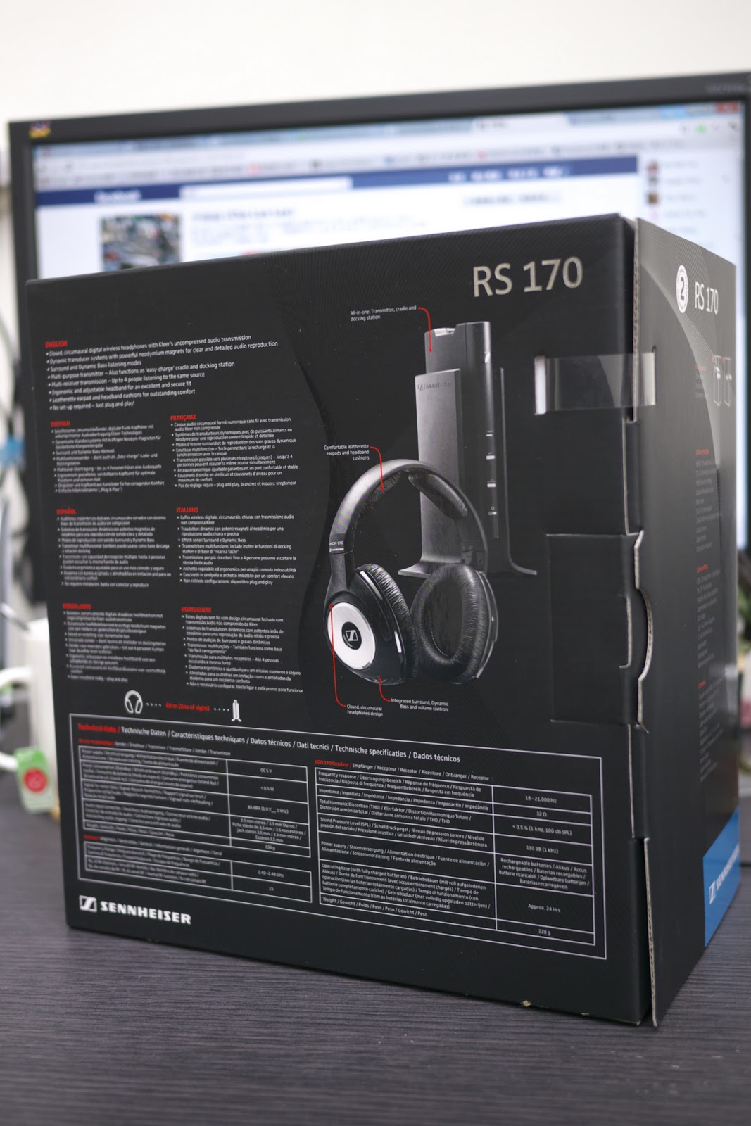 這就是人生阿ˊˋ: [開箱] Sennheiser RS-170