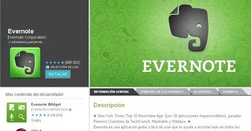 Tecnicia: Usar Evernote como un gestor de notas simple