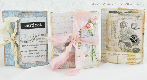 Tiny Book Wrap Around Folio