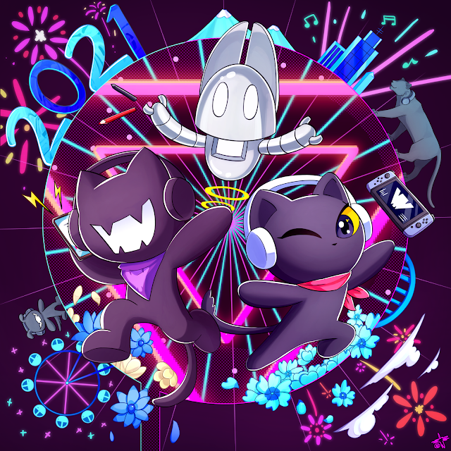Monstercat 2021 New Year Art Contest Winner
