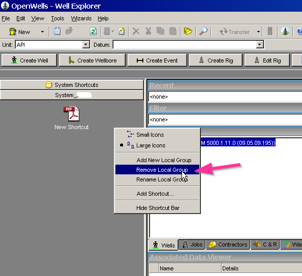 URULEANDO: SHORTCUT BAR OPENWELLS