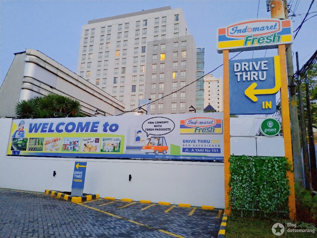 Indomaret Fresh Semarang, Bisa Drive Thru
