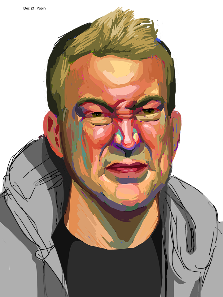 Kingsleys Blog: Digital Painting Self Portraits