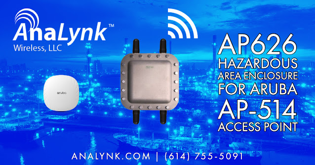 Analynk AP626 Explosion Proof Access Point Enclosure For Aruba AP-514 ...