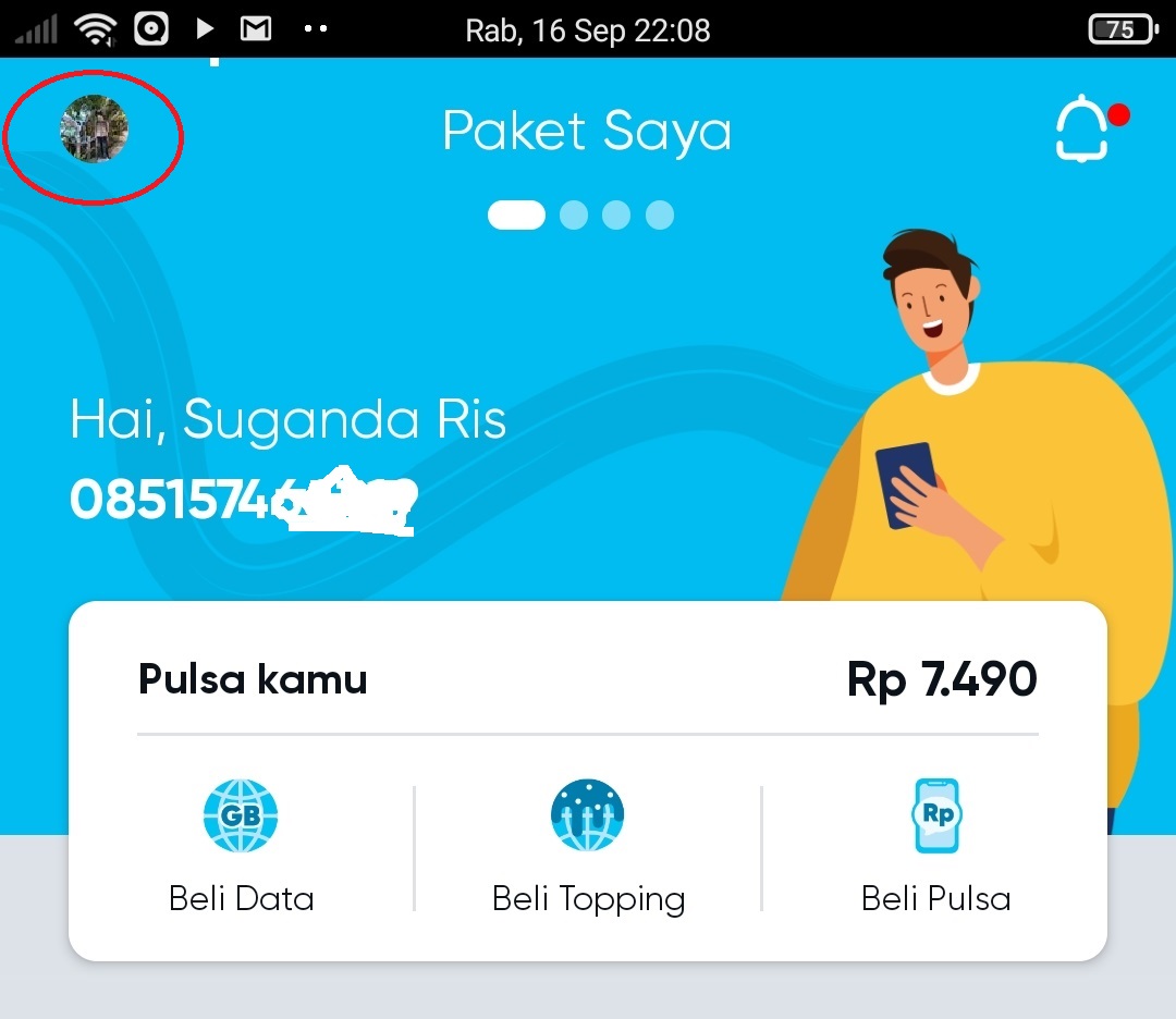 Cara Ambil Kouta 10GB Rp 10 By U - Toping Belajar - Anti Kudet