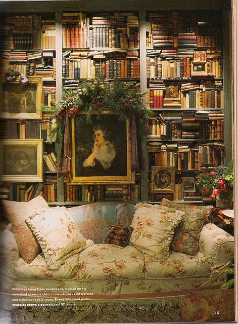 Eye For Design: Create A Cozy Old World Reading Space