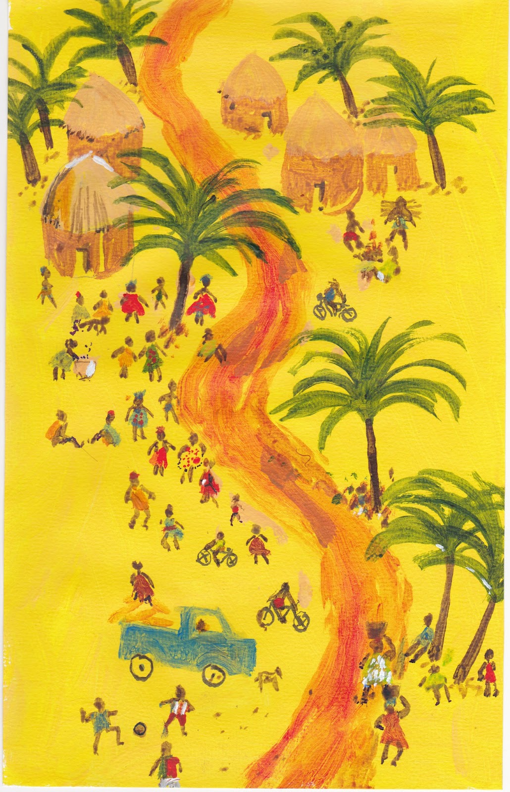 TAG on-line: Jeremy Rewse Davies original painting to be raffled.