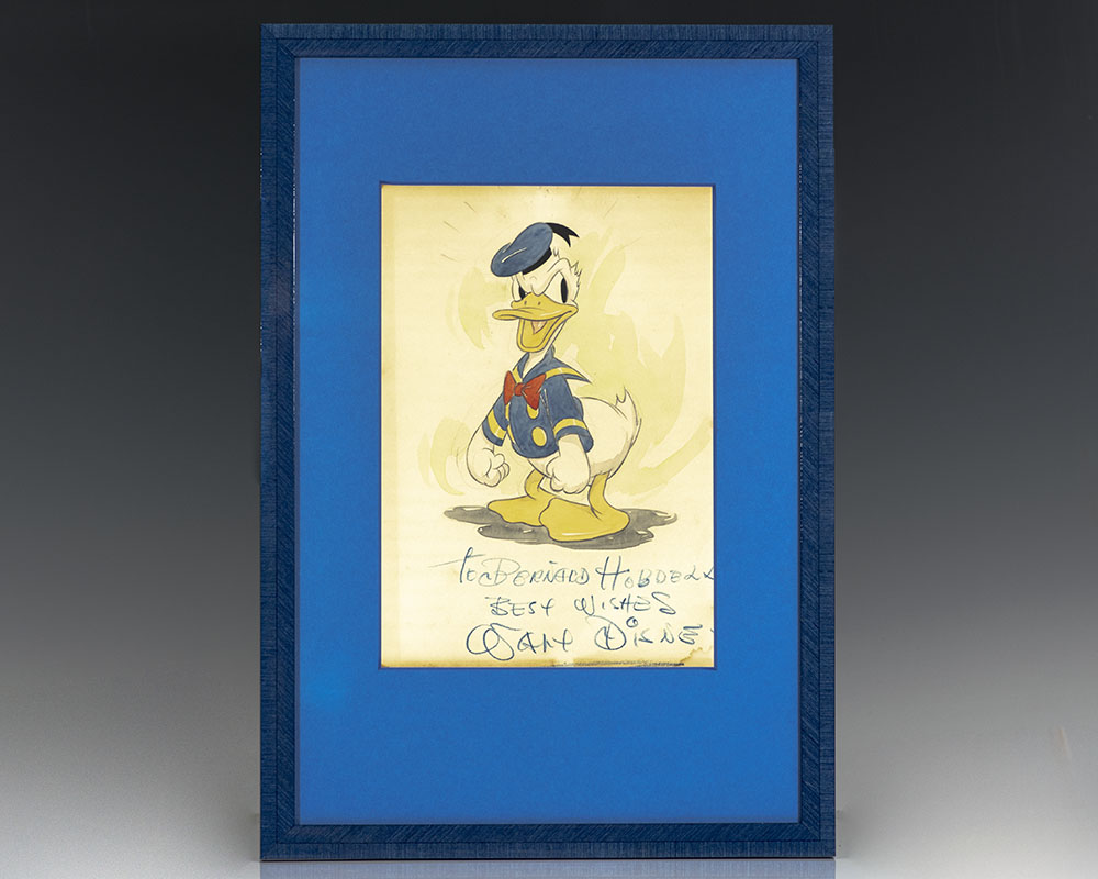 Donald Duck Signature