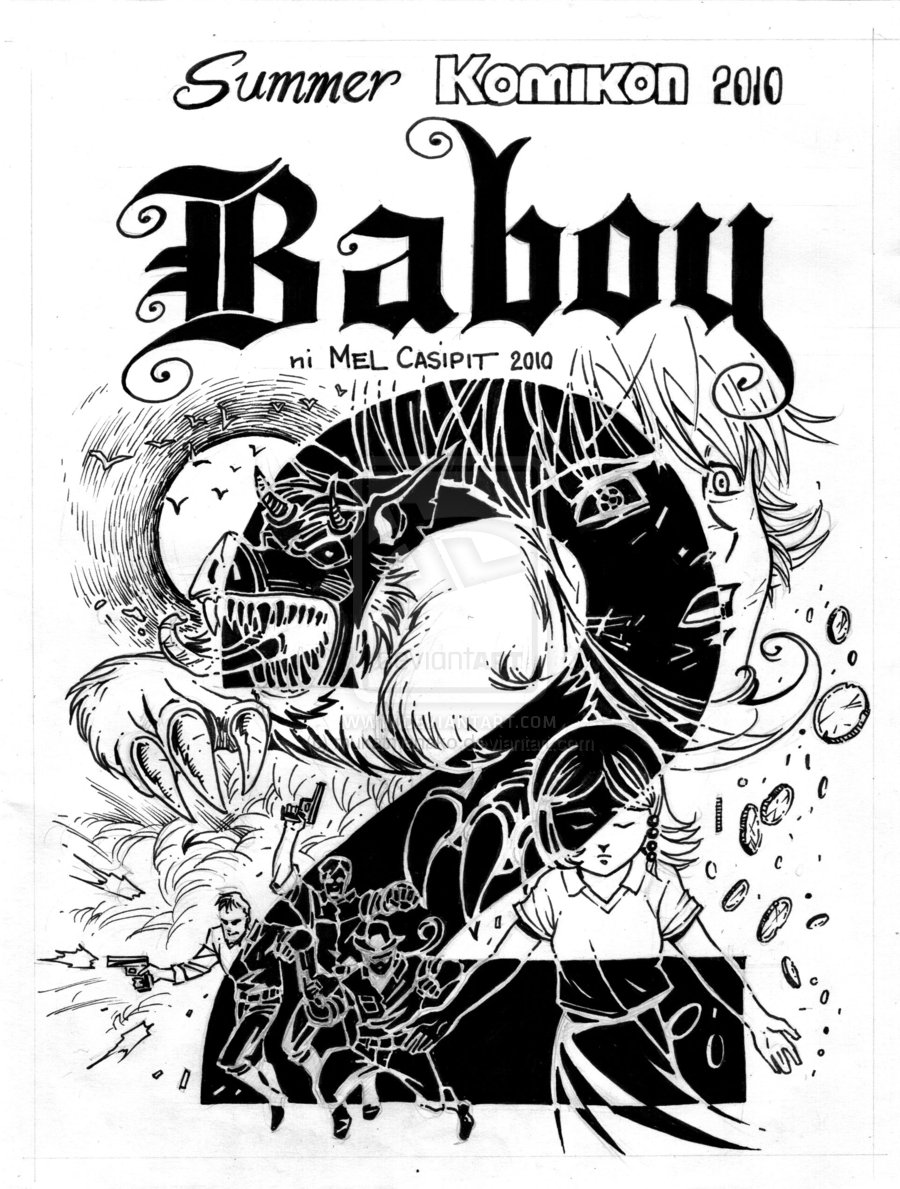 THE ART OF MEL CASIPIT: 100 ARAW NG KOMIKS (Day 10) Baboy2 THE ART OF MEL CASIPIT: 100 ARAW NG KOMIKS (Day 10) Baboy2