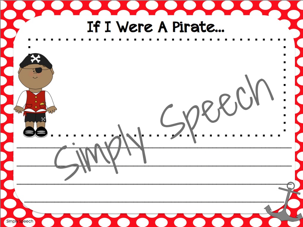 Arghh Pirates! A Thematic Unit | Simply Speech