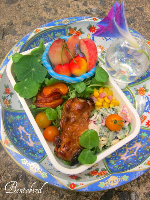 Bentobird: bbq chicken bento
