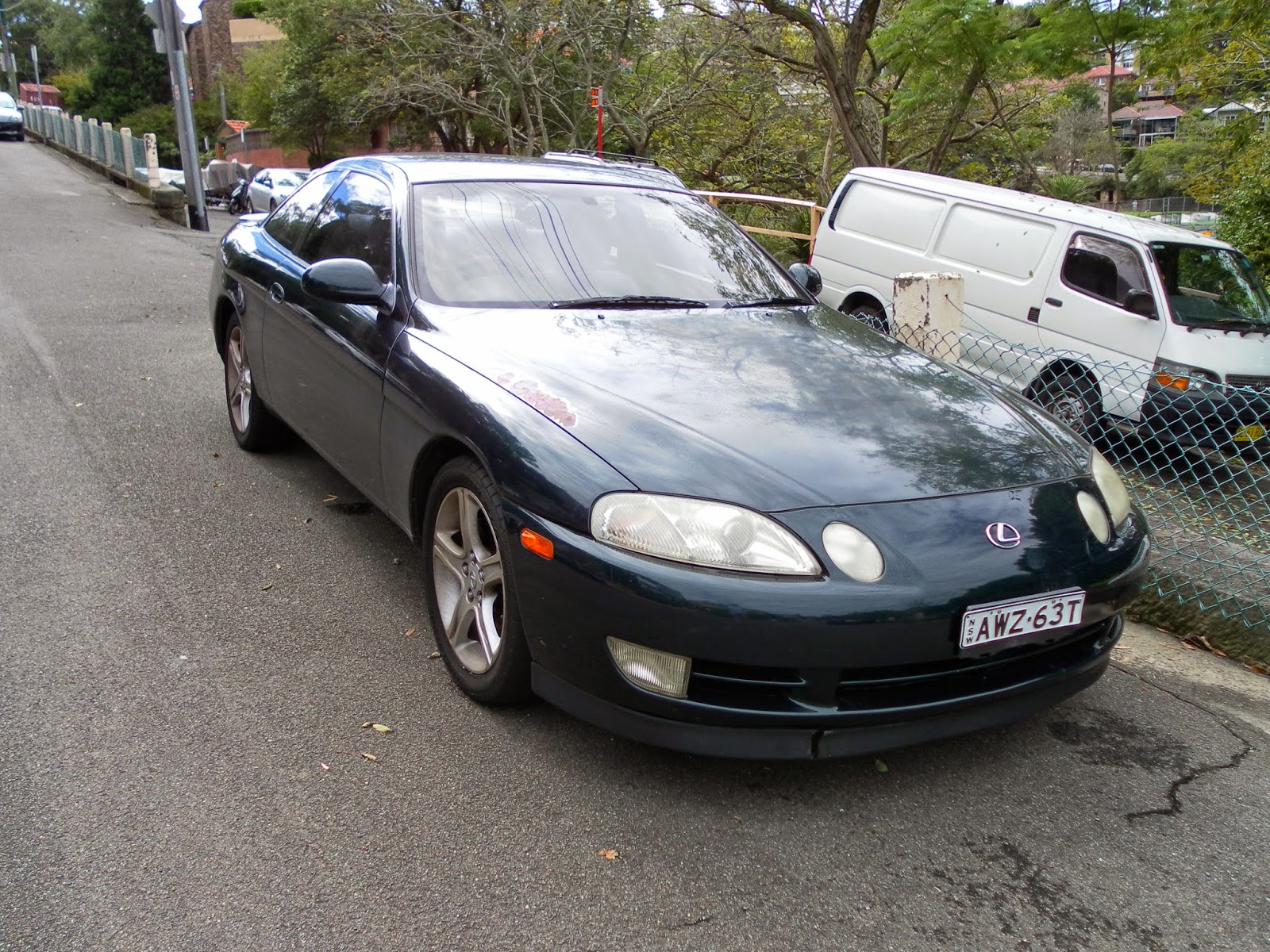 Aussie Old Parked Cars: 1991 Lexus SC 400 (Z30)