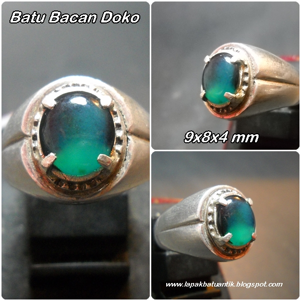 Lapak Batu Antik ( LBA ): BC70- Batu Bacan Doko Kristal... Mini !!!_SOLD