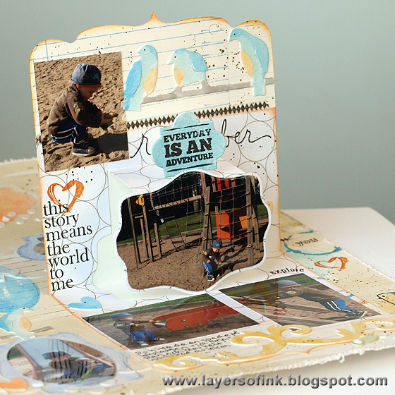 Layers of ink: Many Labels Pop-Up Layout Tutorial